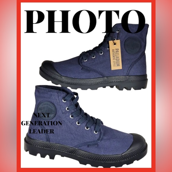 Palladium | Shoes | Palladium Pampa Hi Original Boots Combat Tc Navy ...